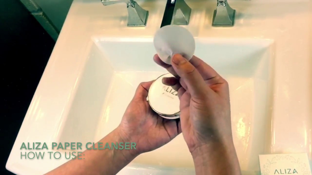 How to use paper cleanser: - YouTube