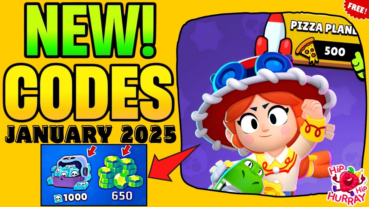 🎁WEEKEND UPDATE 2025⚡CODES🎁BRAWL STARS CODES JANUARY 2025 || BRAWL ...