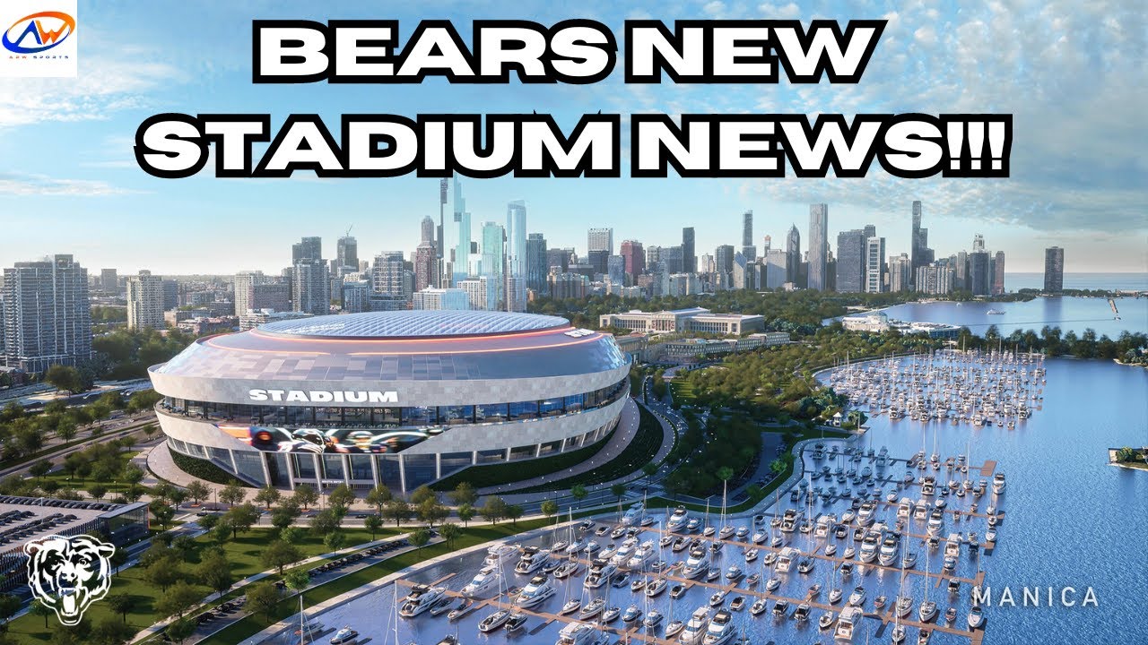 Bears Announce New Stadium Plans!! || Chicago Bears News - YouTube