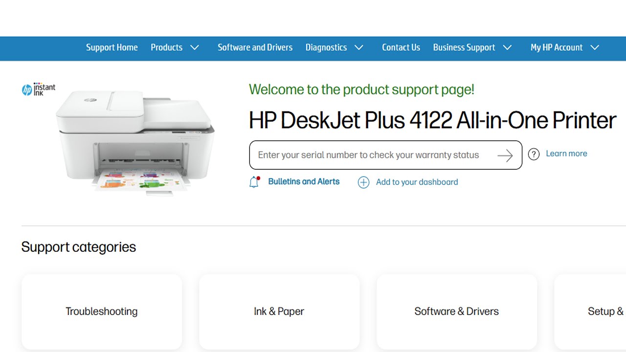 How to Download & Install HP DeskJet 4122 Printer Drivers (Step-by-Step ...