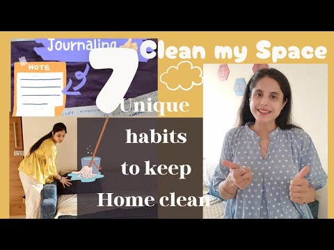 Clean My Space🧹 |7 New Habits to Keep Home Clean,cleaning,Homemaking ...