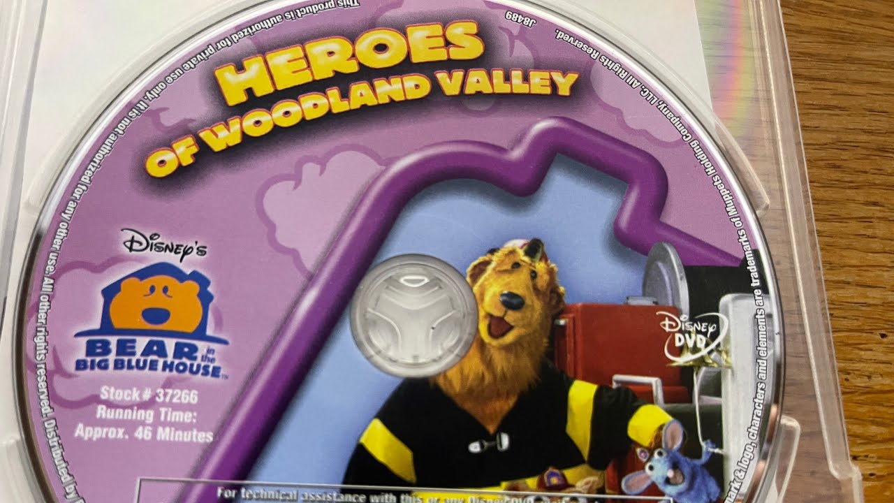 Bear in the Big Blue House heroes of woodland valley dvd 2004 - YouTube
