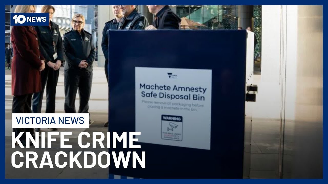 Victorian Government to Roll Out Machete Drop Boxes in Knife Crime ...