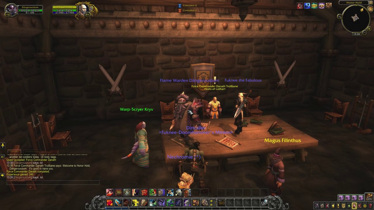 World of Warcraft: Force Commander Danath - Quest ID 10254 (Gameplay ...