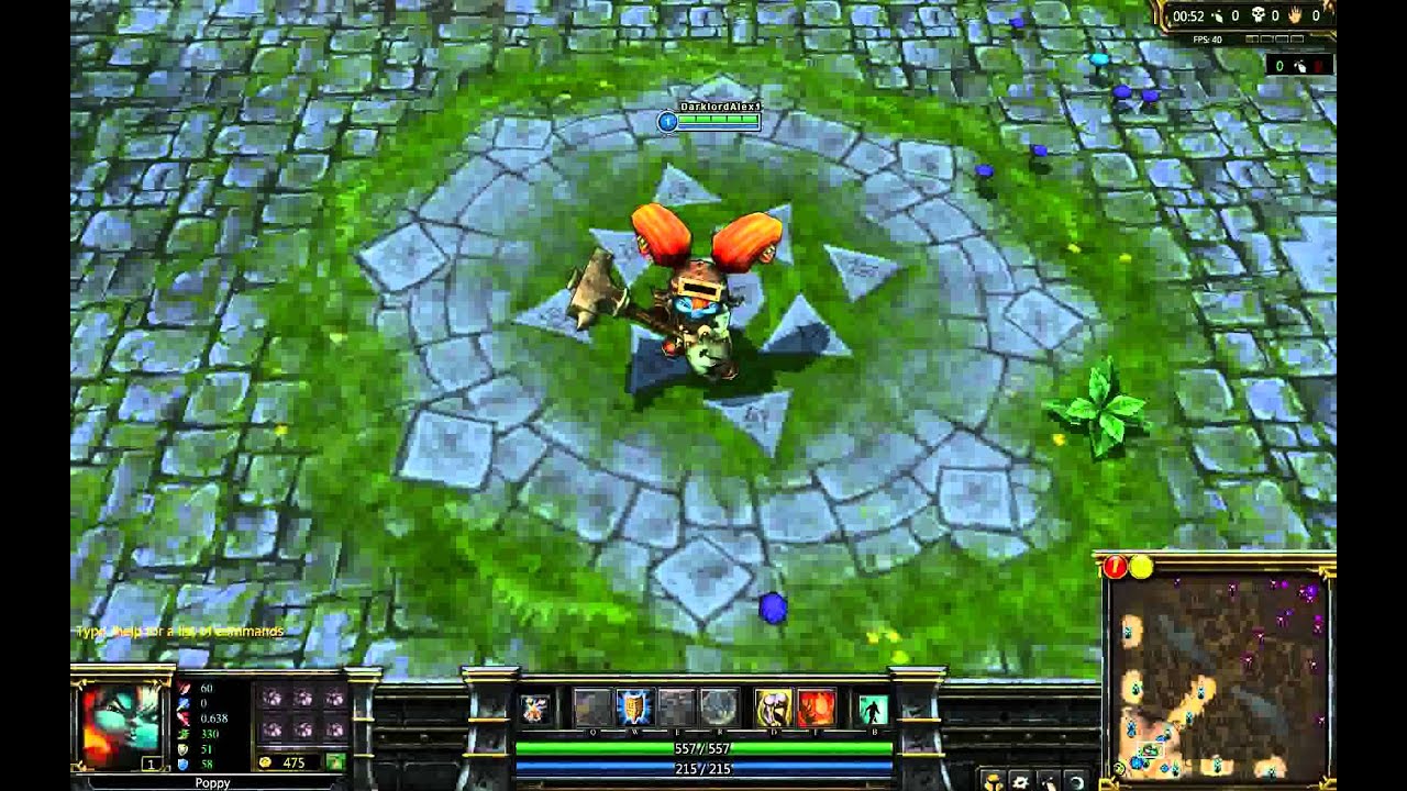 League of Legends- Blacksmith Poppy Spotlight - YouTube