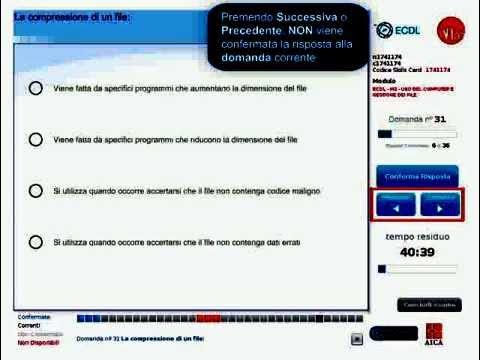 Simulazione Esame ECDL - YouTube