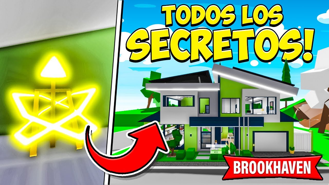 TODOS LOS SECRETOS DE LAS CASAS de BROOKHAVEN en UN VÍDEO! 😄🏡 - Roblox ...