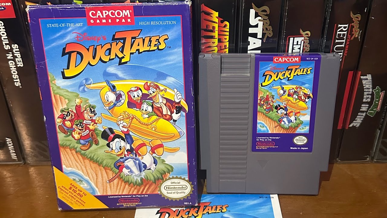 Ducktales Nes Cartridge