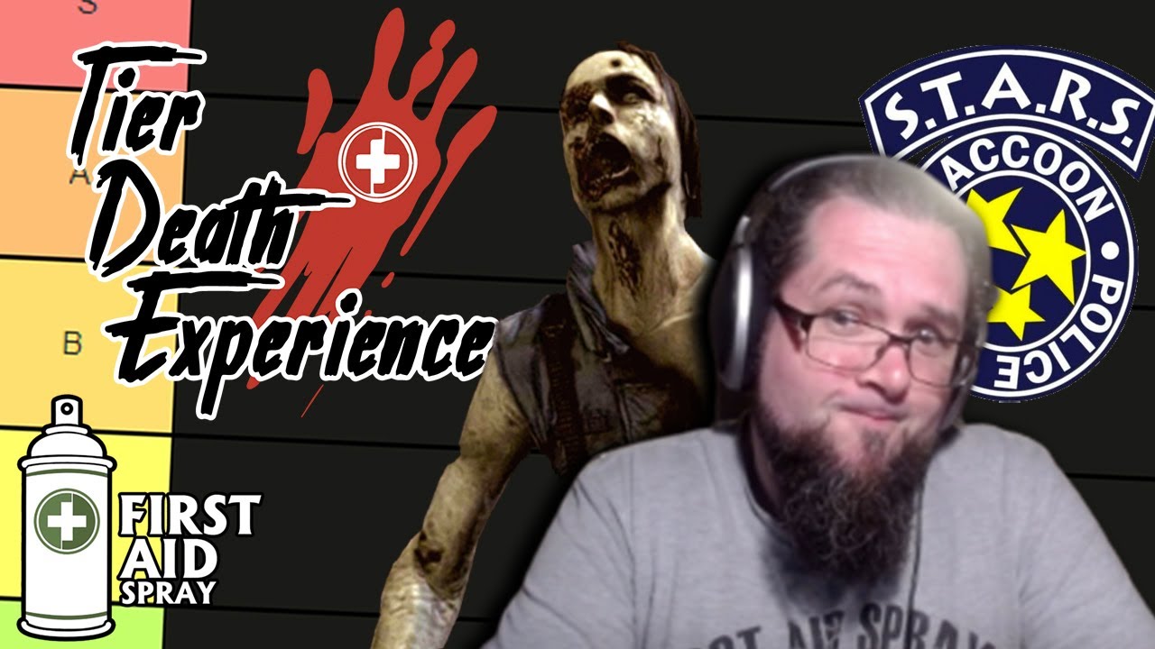 Ranking RESIDENT EVIL S.T.A.R.S. Members DEATHS - Tier Death Experience ...