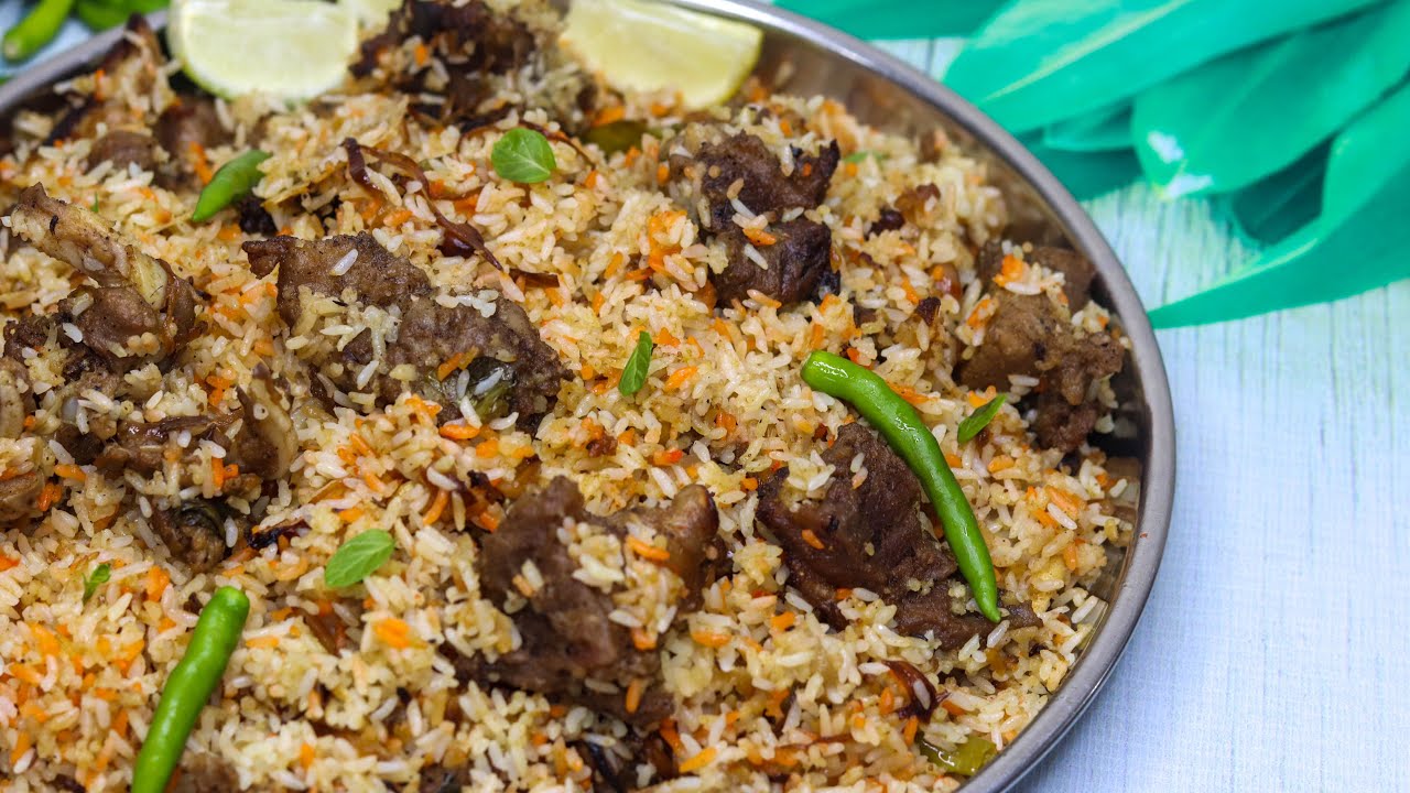 Beef Biryani Recipe - how to make beef biryani - YouTube