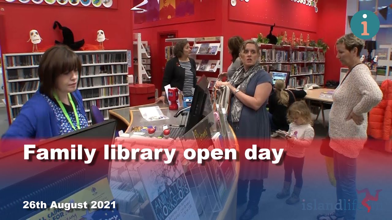 Family library open day - YouTube