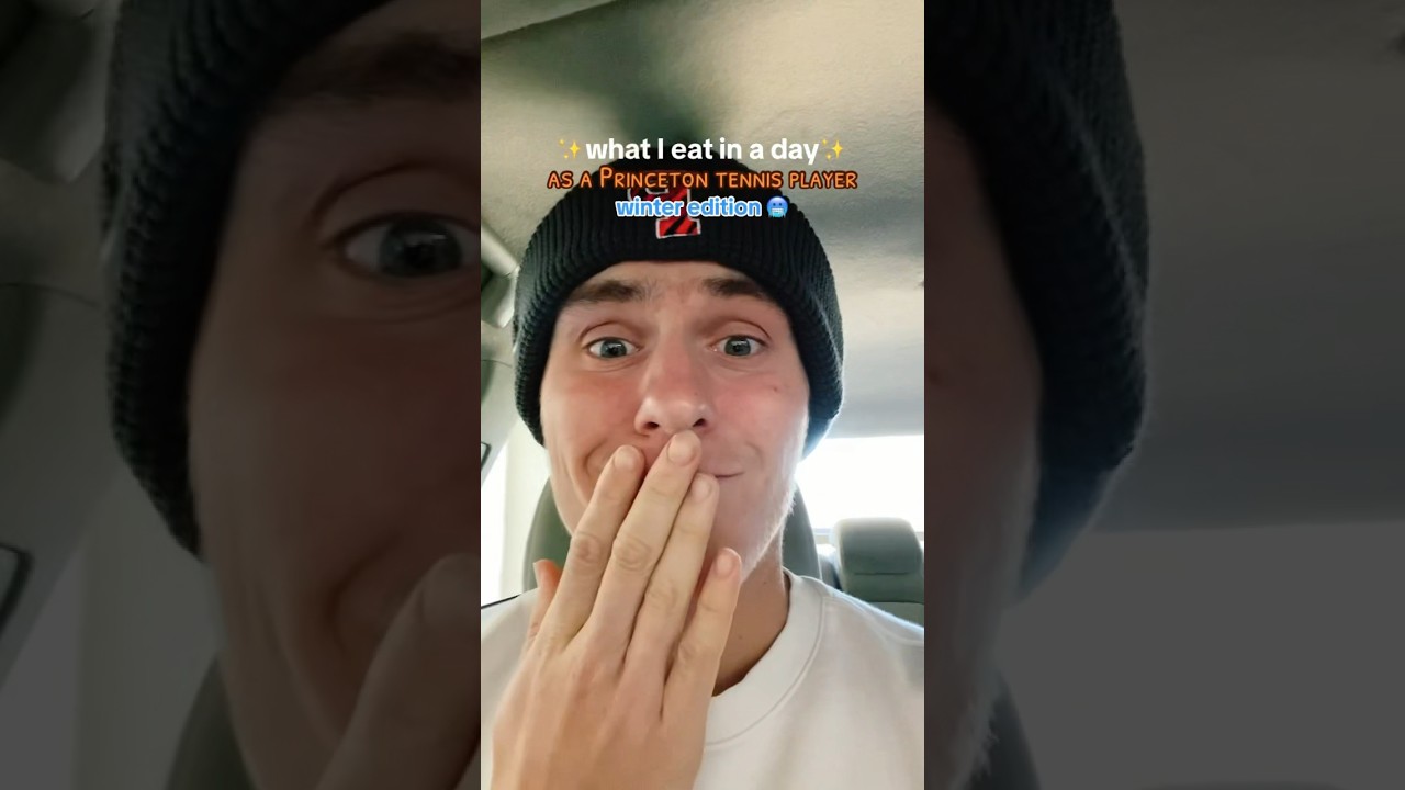 a cozy day of eating as a college tennis player ️ 🎾 #fulldayofeating # ...