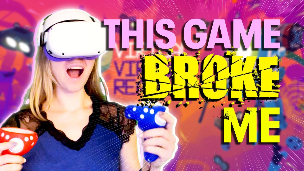 The most BIZZARE VR Game I've ever played! Virtual Virtual Reality 2 ...