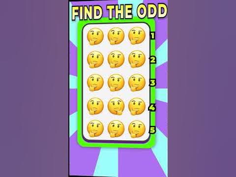 find odd 1 out 11.ai - YouTube