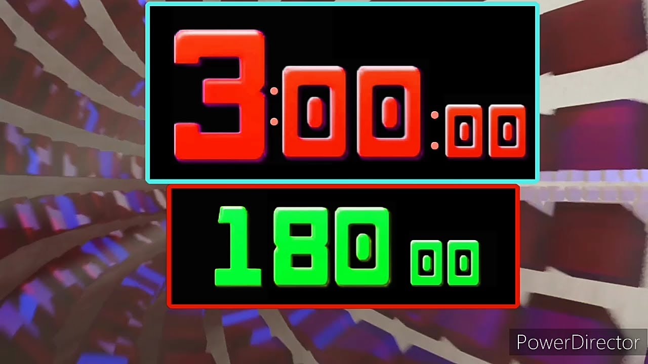 3 Minutes (180 Seconds) Countdown Remix Mario Party 7 Face off Theme ...