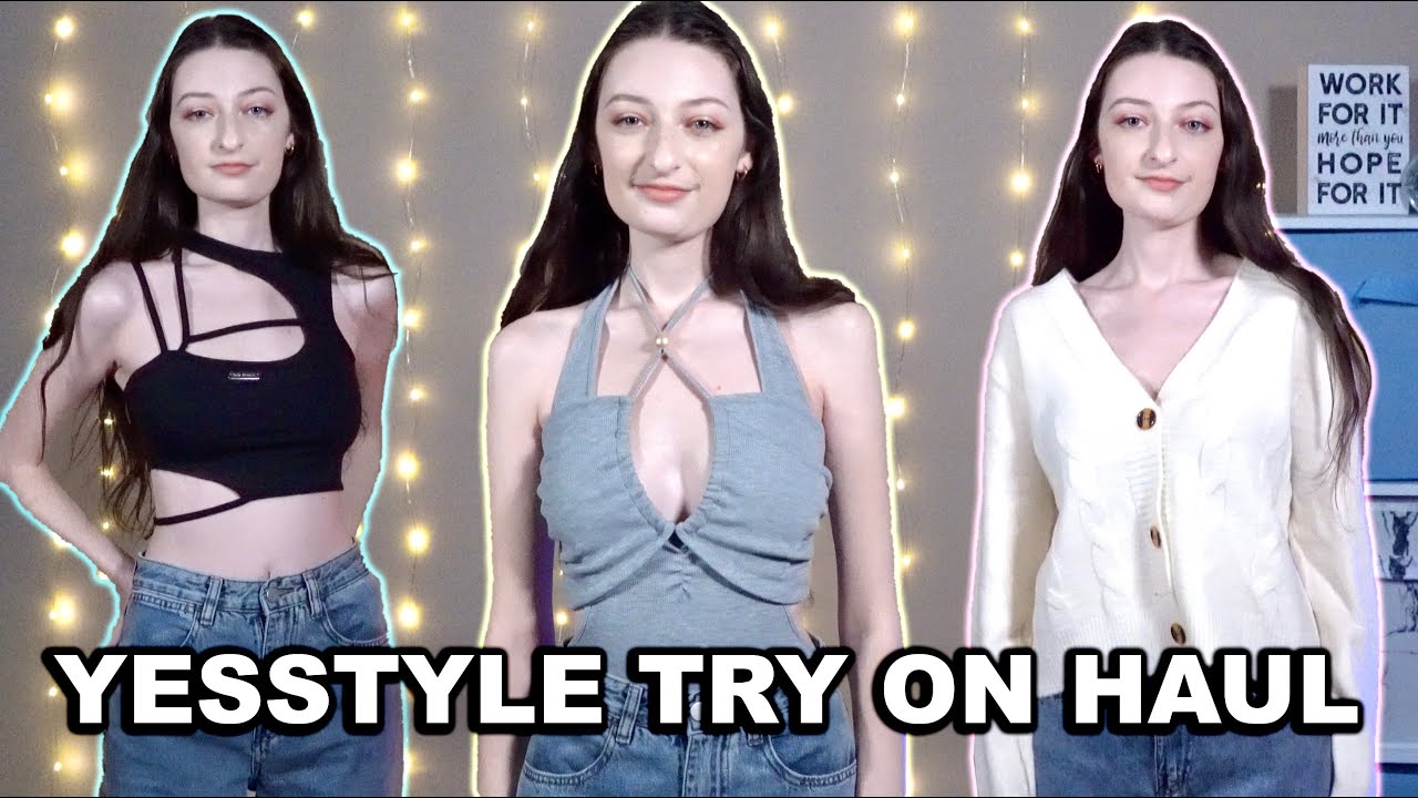 Trendy Yesstyle Try On Haul To Welcome 2023 Youtube