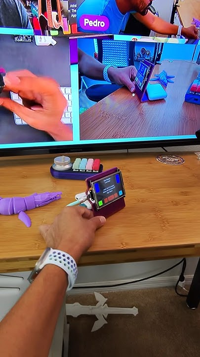 3DHangouts 448 iOS BLE Controller, CNC Rotary m learn.adafruit.com/esp32-s3-ble-ios-media ...