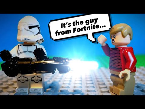 It’s the Stormtrooper from Fortnite… (Stop-Motion) - YouTube