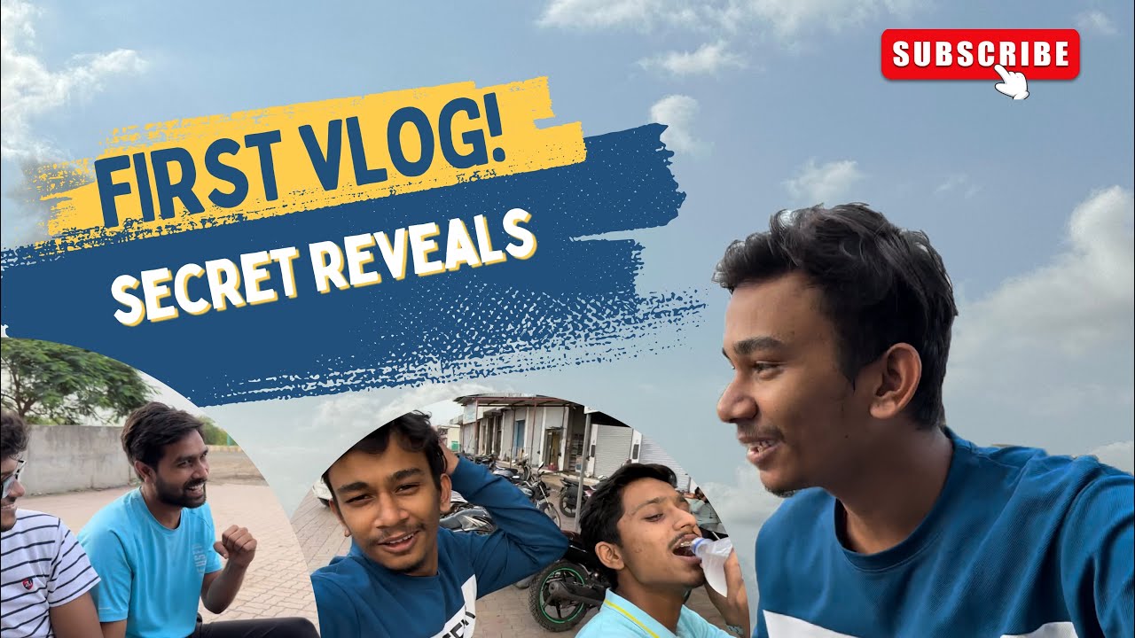 FIRST VLOG | SECRET REVEAL😱😱😱 - YouTube