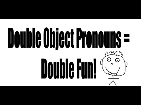 Spanish Practice: Double Object Pronouns - YouTube