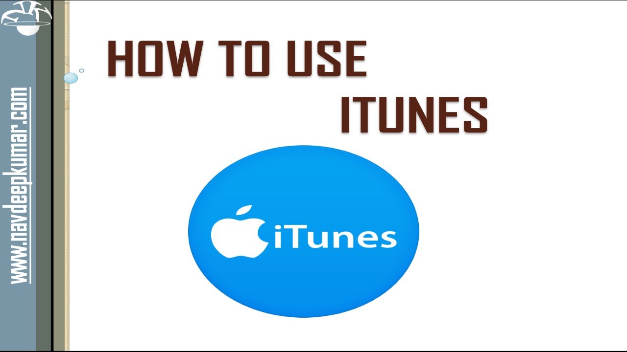 How to use itunes - YouTube