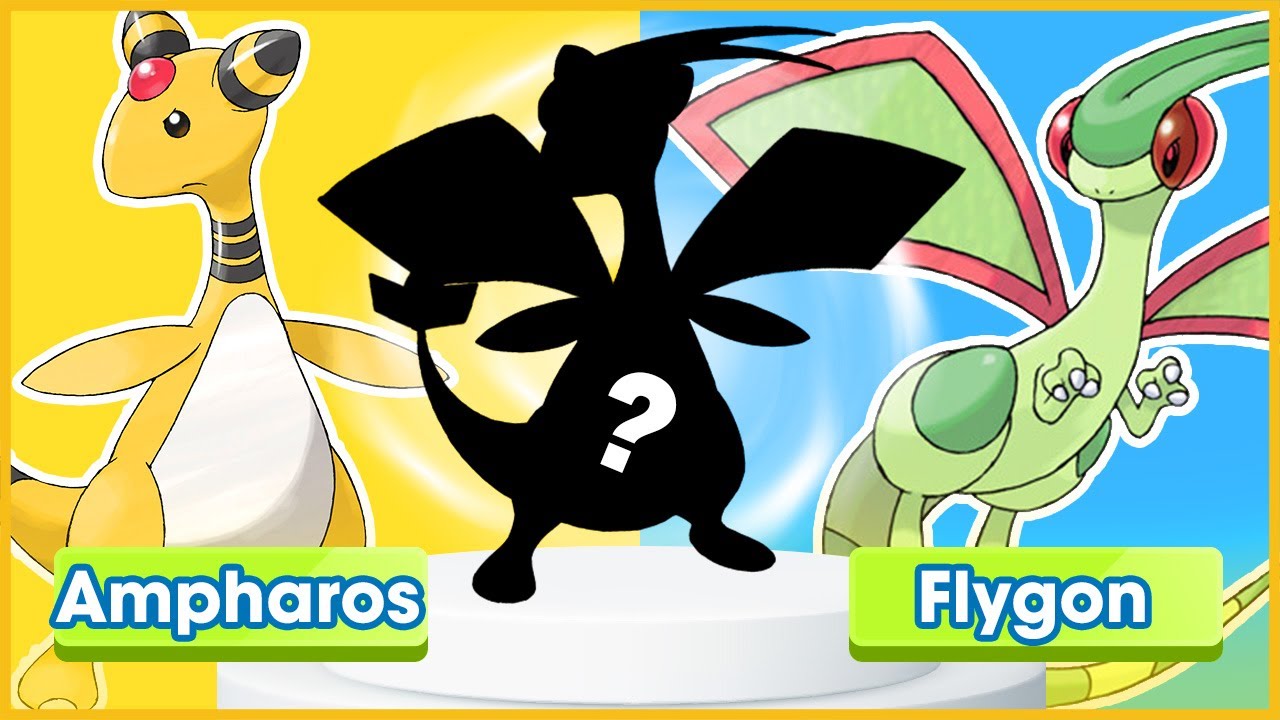 Pokemon Fusion | Ampharos + Flygon | pokemon infinite fusion challenge ...
