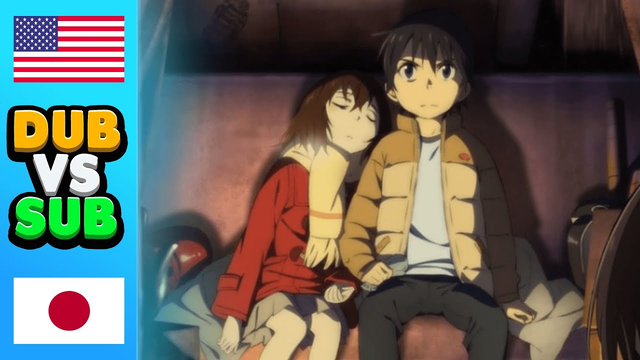 ERASED (Anime DUB vs SUB Comparison) - YouTube