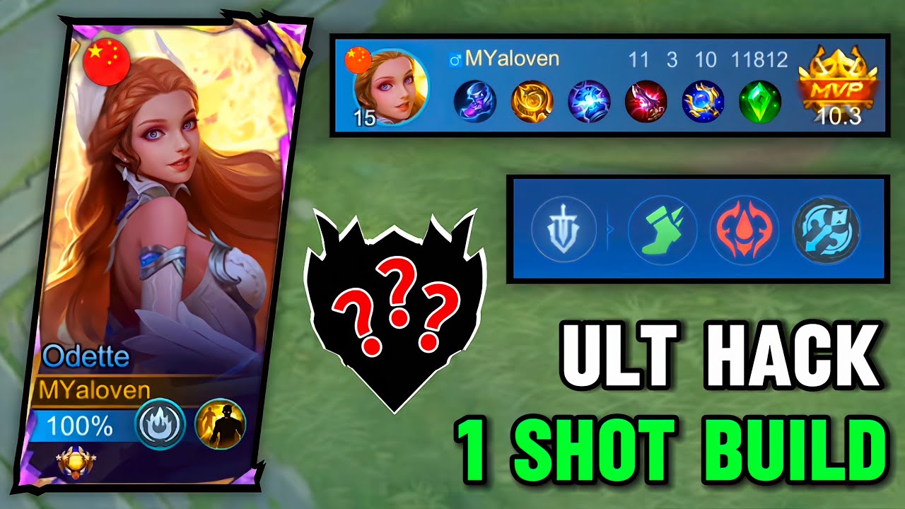 BEST ODETTE BUILD FOR ONE SHOT!?!!🔥 BEST ODETTE BUILD 2024 - YouTube