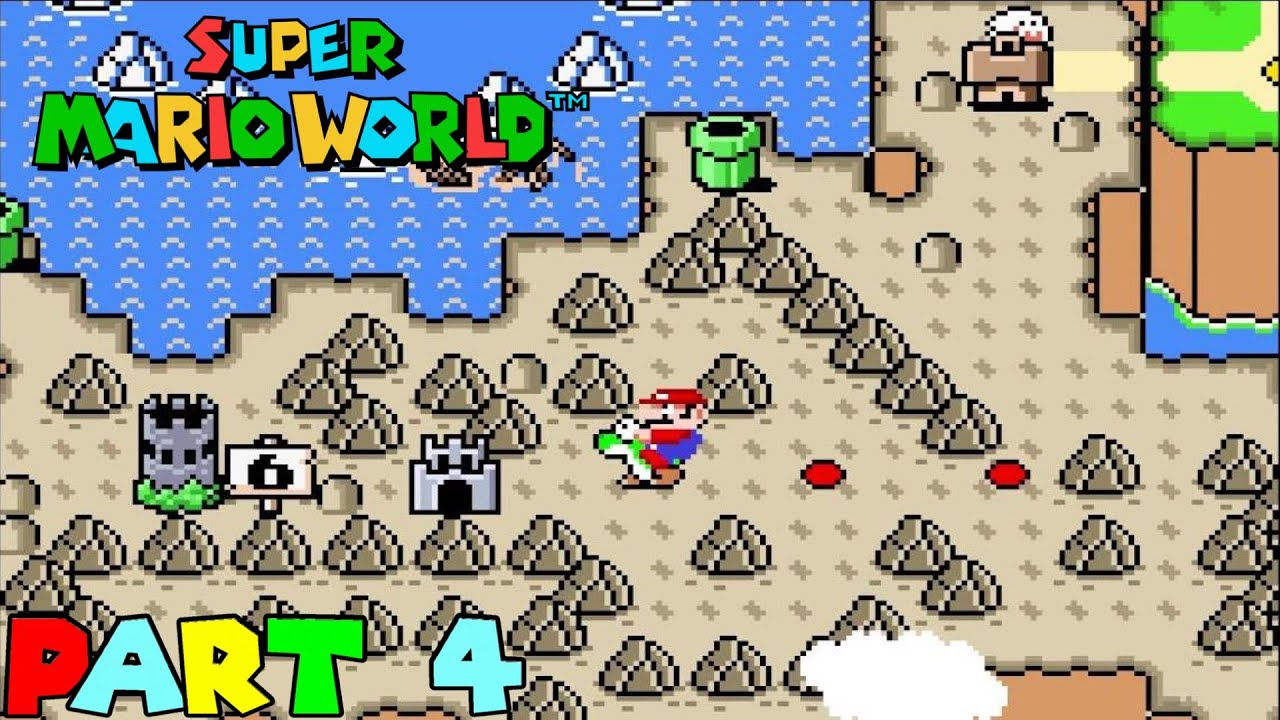 Super Mario World [4] - Chocolate Island - YouTube