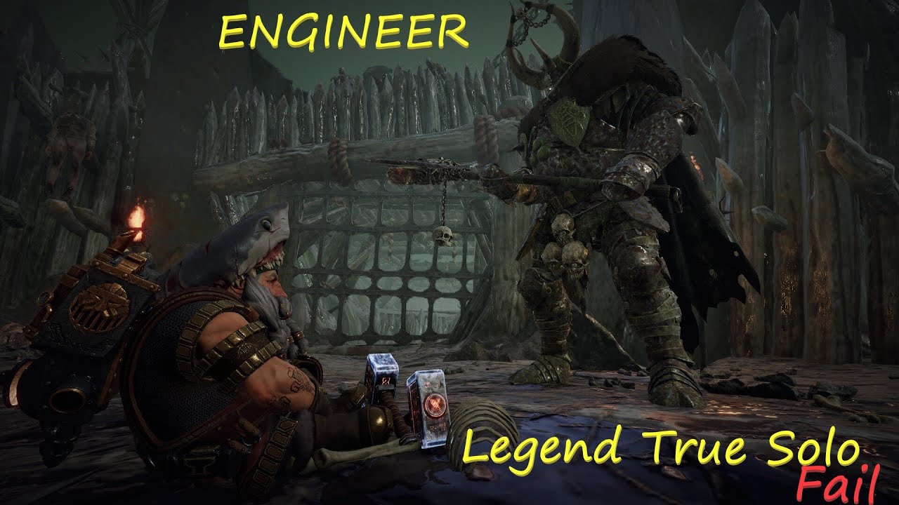 War Camp - Engineer - Legend True solo (FAIL) Dual Hammers/Drakegun ...