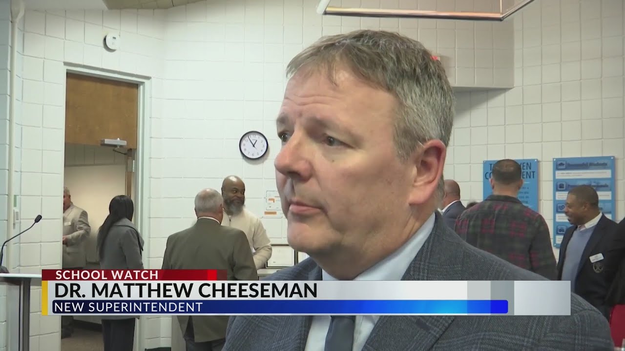 Dr. Matthew Cheeseman named Craven County Schools superintendent - YouTube
