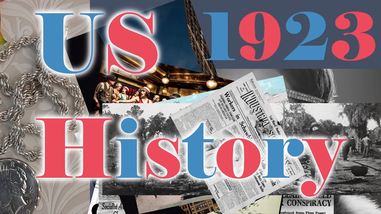 1923 USA #History 🇺🇸 🇺🇸 🇺🇸 - YouTube