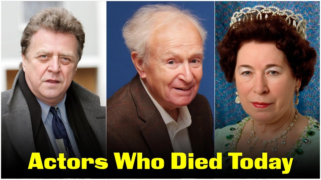 6 Famous Actors Who Passed Away in The Last Few Days - YouTube