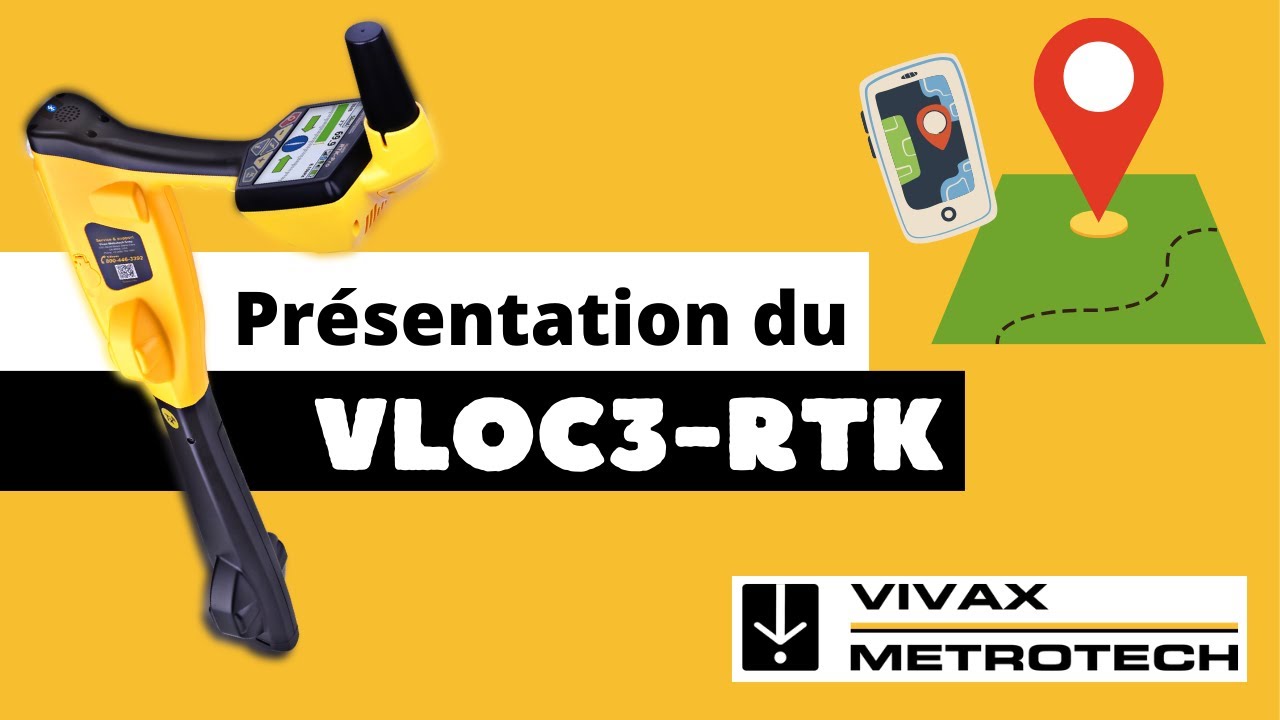 Découvrez la précision et les fonctionnalité du vLoc3-RTK - YouTube