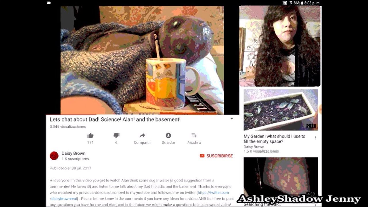 Descubrí un canal nuevo: Daisy Brown y su mascota Alan o.o - YouTube