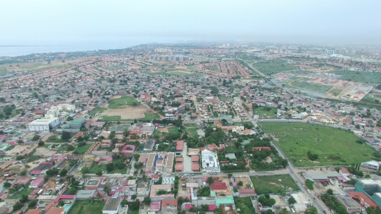 DRONE NO BENFICA EM ANGOLA - YouTube