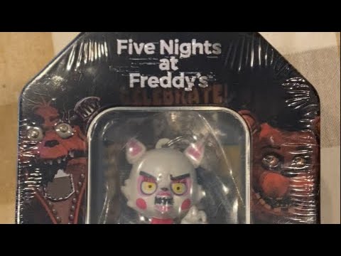 FNAF Tin box opening (part 1) - amazing stuff I got on my birthday ...