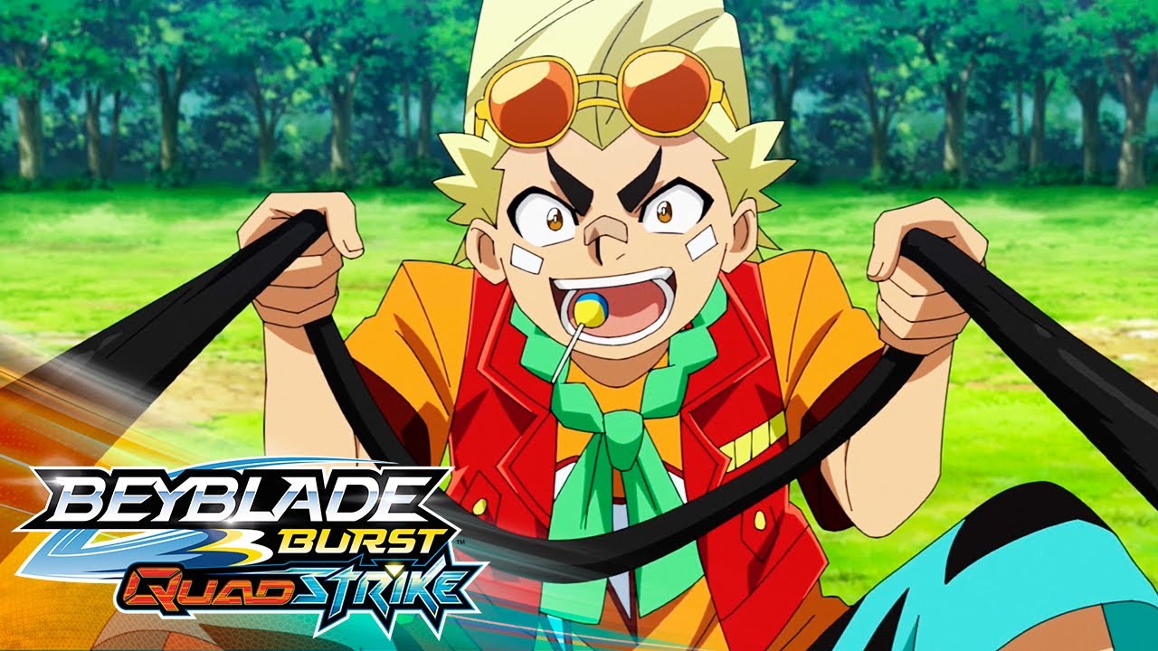 The hard training by Ken Midori | BEYBLADE BURST QUADSTRIKE EP7 ...