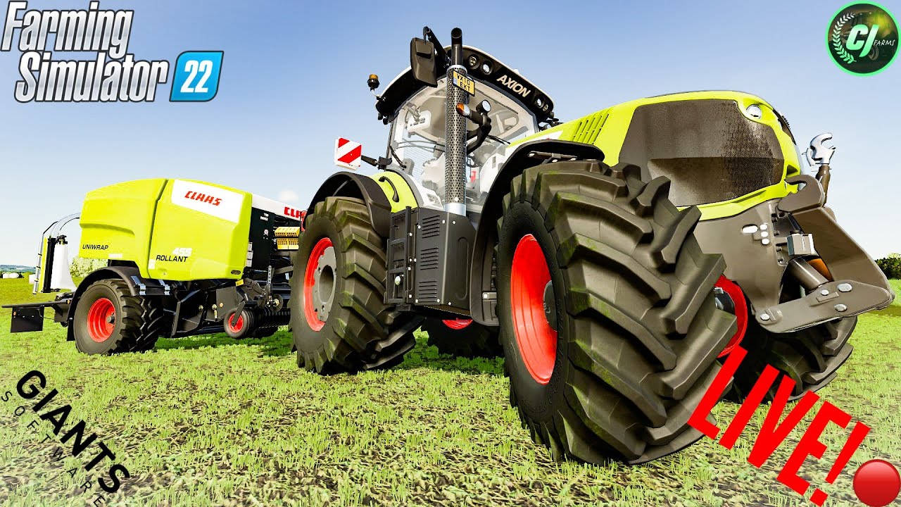 CJ Farms Live!!🔴| Shire Farms Day 5!! | #FS22 | #cjfarms | # ...