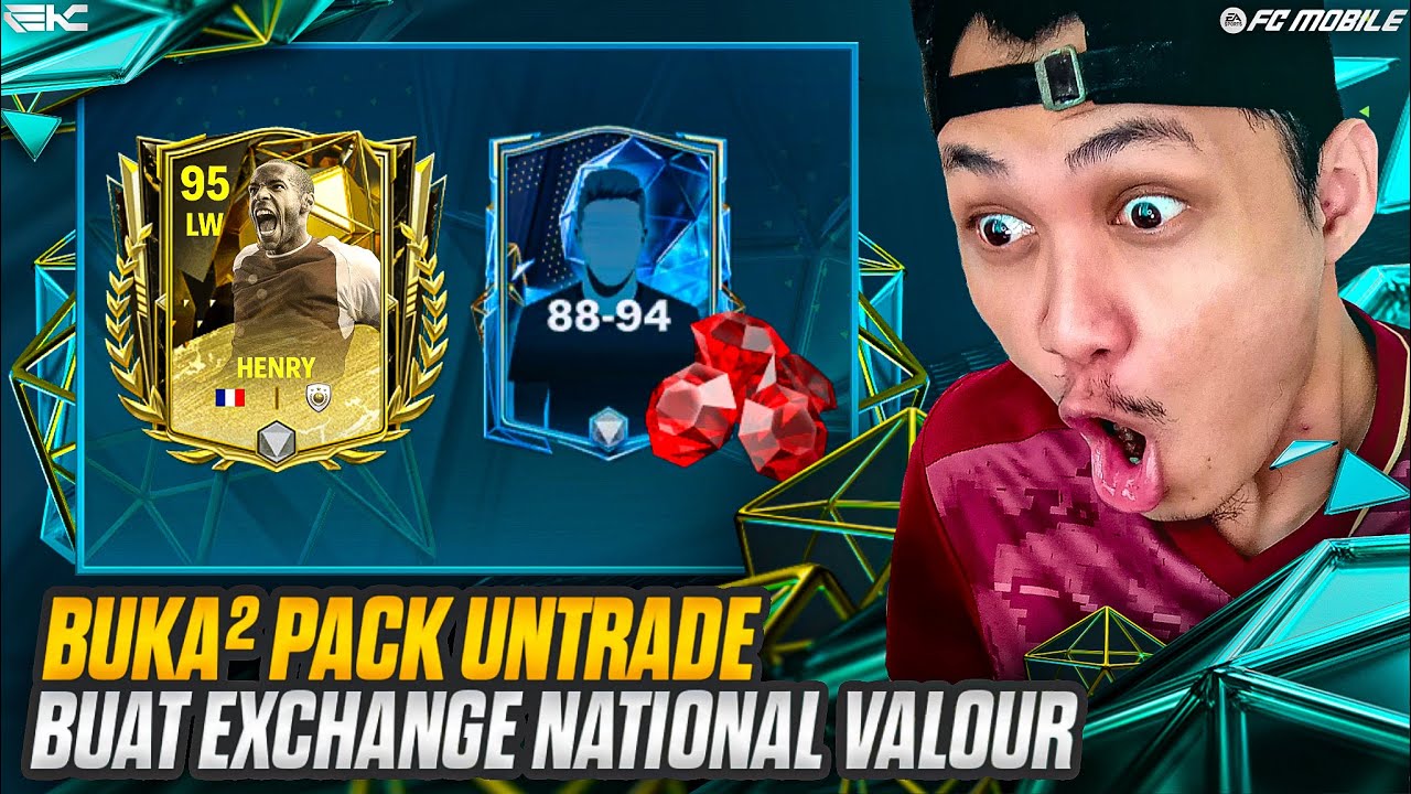 BUAT EXCHANGE NATIONAL VALOUR DAN BUKA² PACK UNTRADE !! | FC MOBILE 24 ...