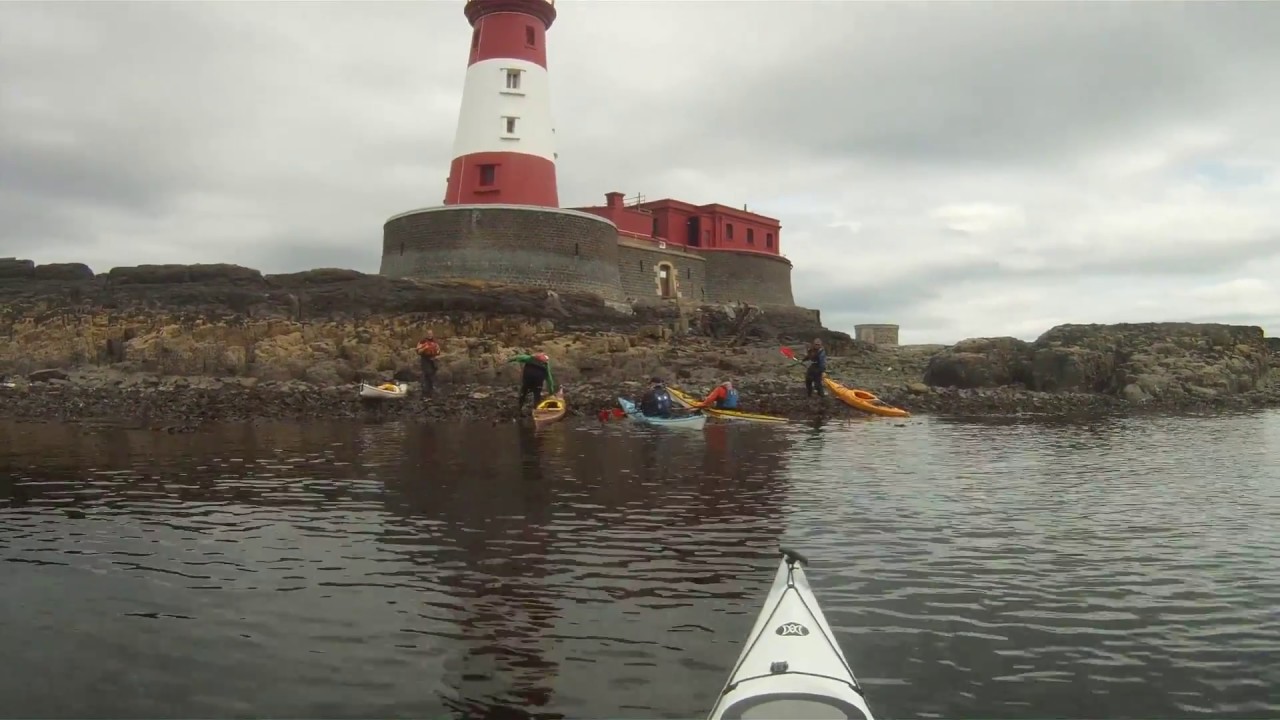 Kayaking At The Farne Islands - YouTube