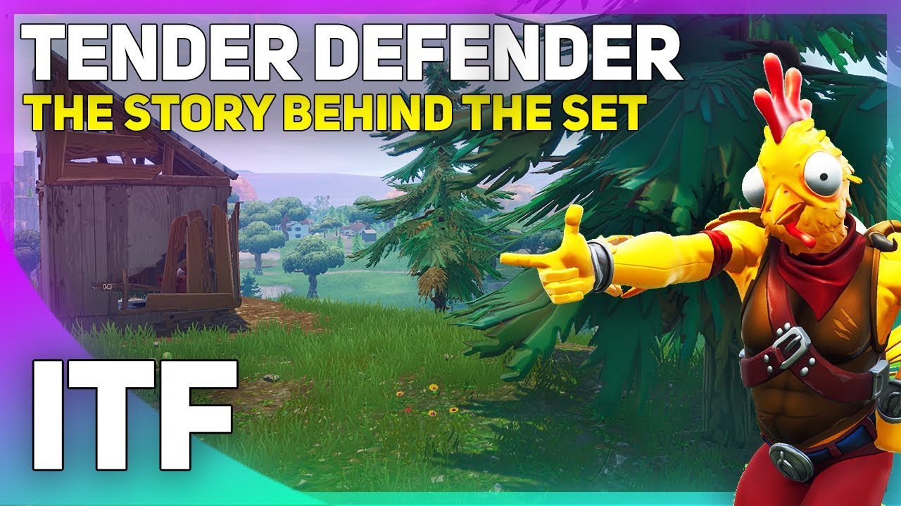 How the Tender Defender Skin Came to Fortnite! (Fortnite Battle Royale ...
