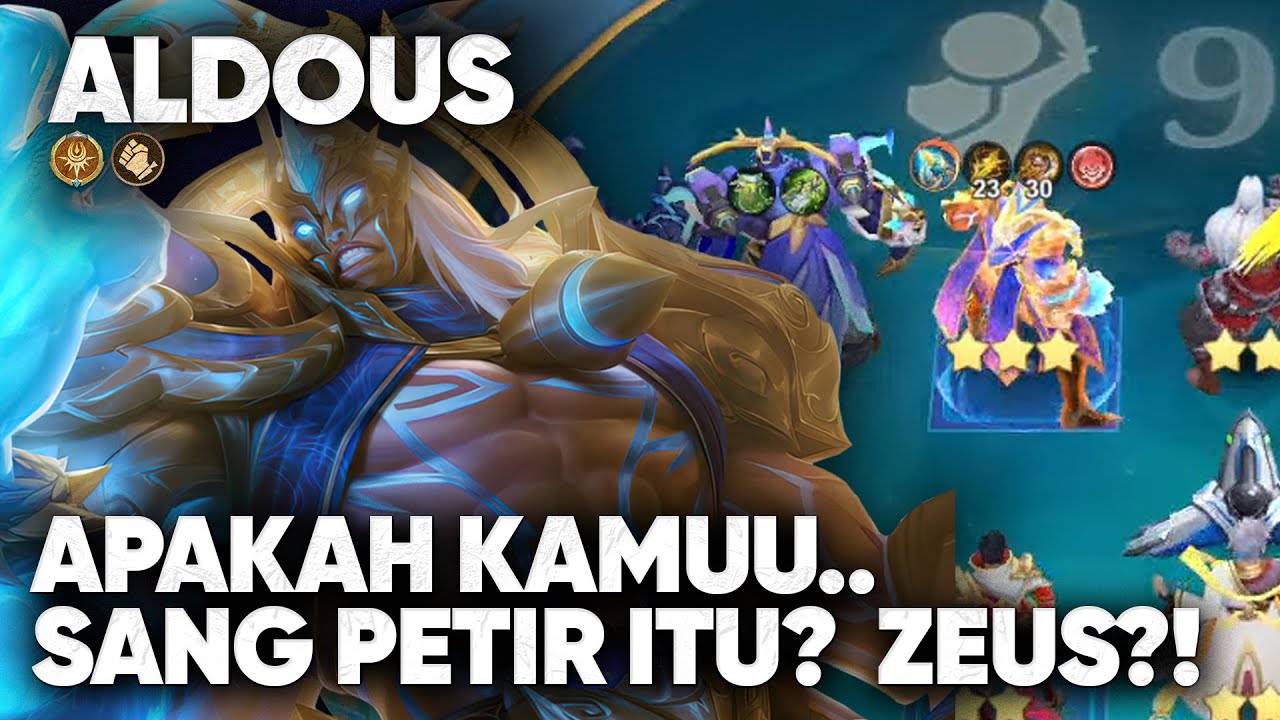 ALDOUS COSPLAY ZEUS DI MAGIC CHESS GO GO!! | Magic Chess: Go Go #mcgg # ...