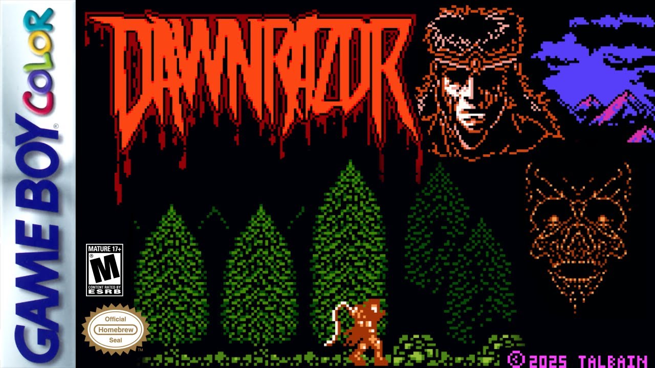 Dawnrazor - Demo | a New Horror Action Adventure for Game Boy Color ...