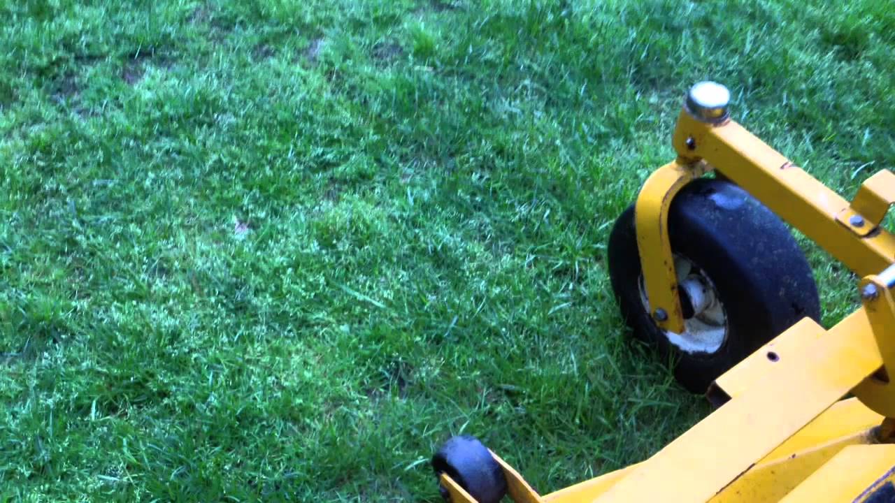 Walker Super Bee 60 inch mower - YouTube