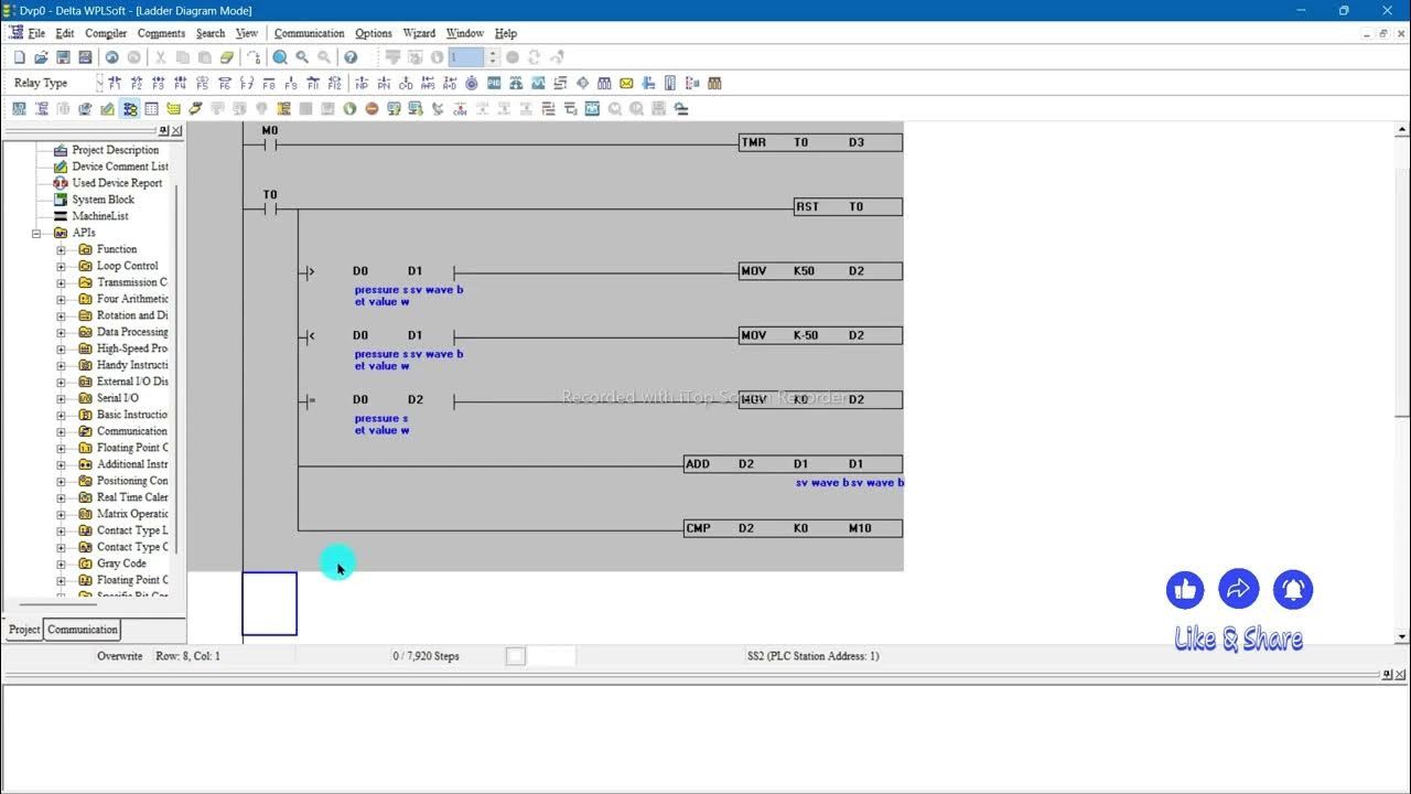 EATON PLC ELCSOFT [ PRESSURE CONTROL USING (PID)] PROGRAMMING - YouTube