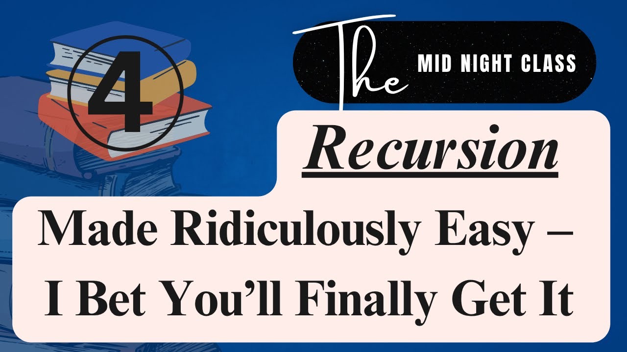 🔴 Live Title: 🚀 “Recursion Made Ridiculously Easy in Java – LIVE with ...