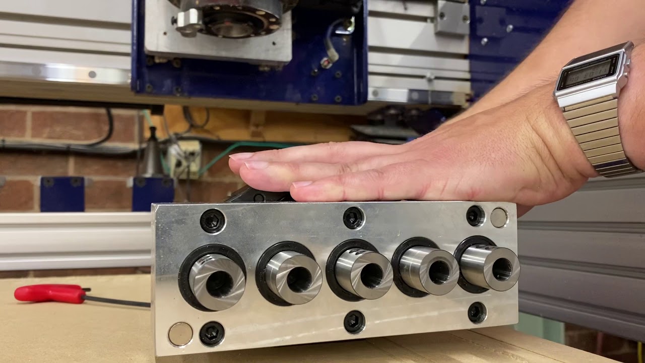 Aggregate head test ShopBot ATC - YouTube