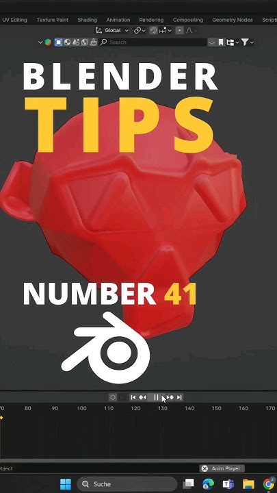 Blender Tip 41 Morph Objects ️ #blender #blendertutorial #blender3d #tutorial - YouTube
