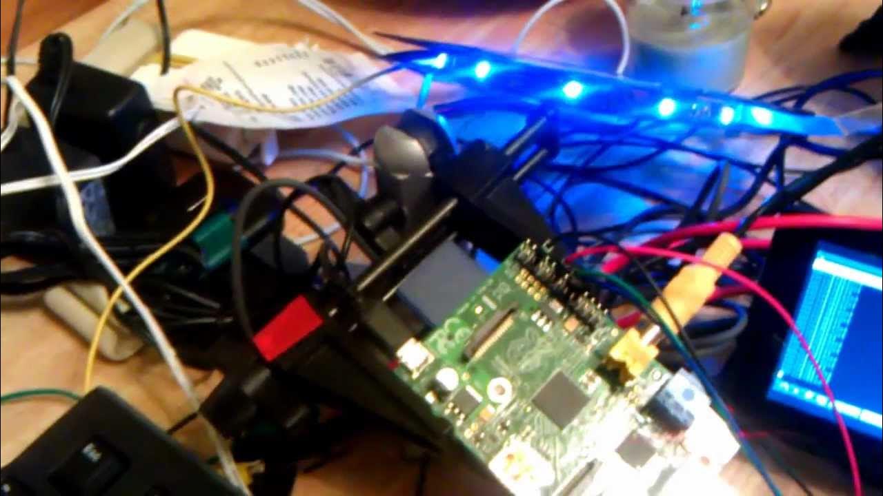 RaspberryPi controlling LED Light Strip using PWM - YouTube